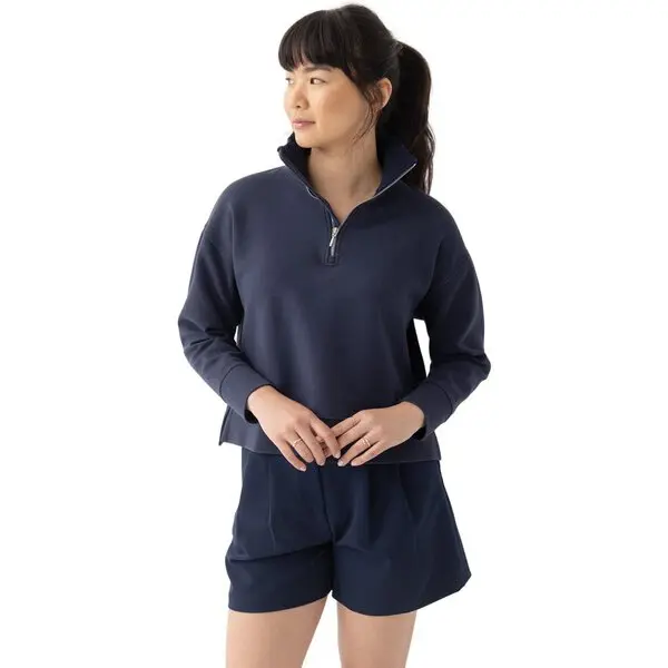 HONORS The Half-zip Pullover - Navy