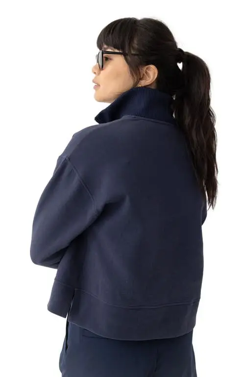 HONORS The Half-zip Pullover - Navy