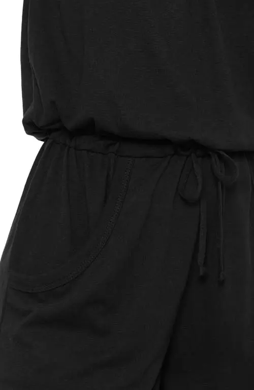 BECCA® By Rebecca Virtue Strapless Cover-up Romper - Black