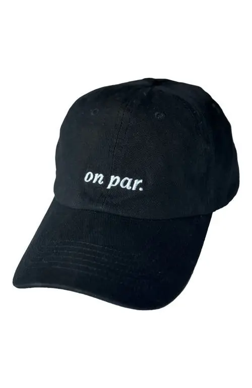 HONORS On Par Cap - Black