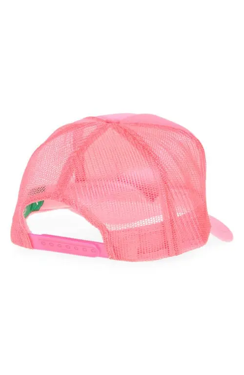 FRIDAY FEELIN’ Tipsy Patch Trucker Hat - Pink