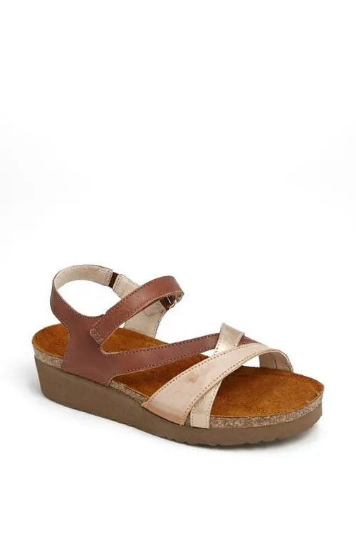 Naot Sophia Sandal - Cinnamon Combo
