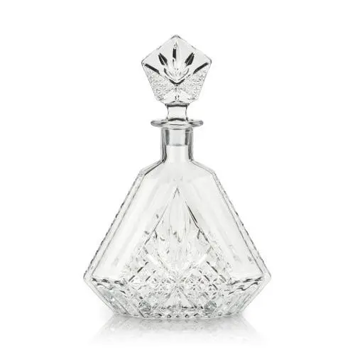 VISKI Admiral Crystal Irish Cut Whiskey Decanter
