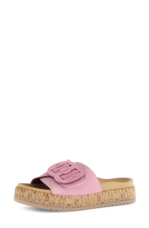 Gabor 63.760 Platform Slide Sandal - Soft Pink