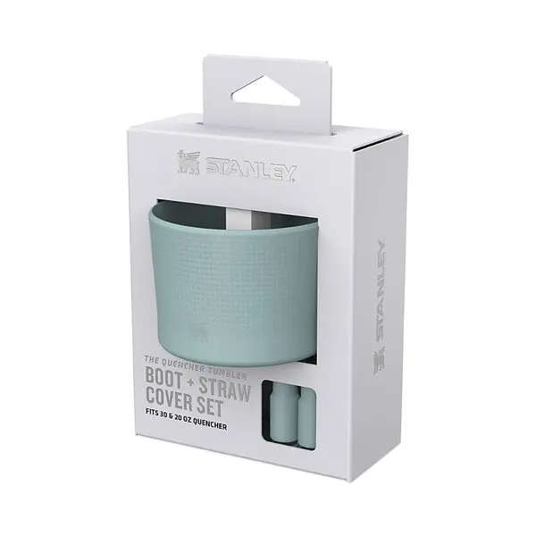 STANLEY The Quencher 20-30 Oz. Tumbler Boot And Straw Cover - Seafoam