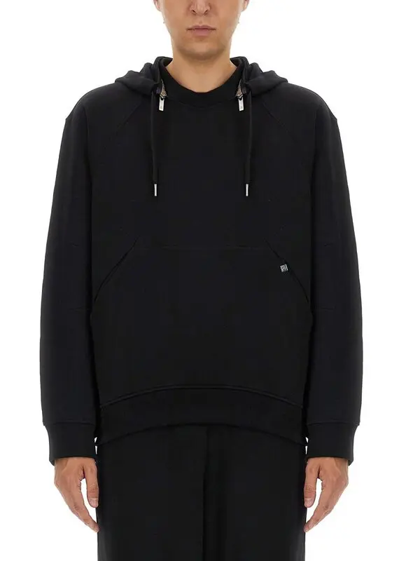 Helmut Lang Hooded Sweatshirt - Black