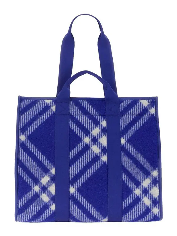 Burberry Shopper Bag - Blue