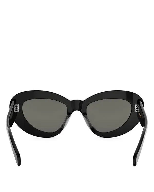 Celine Havana 3 Dots Cat Eye Sunglasses - Black/smoke