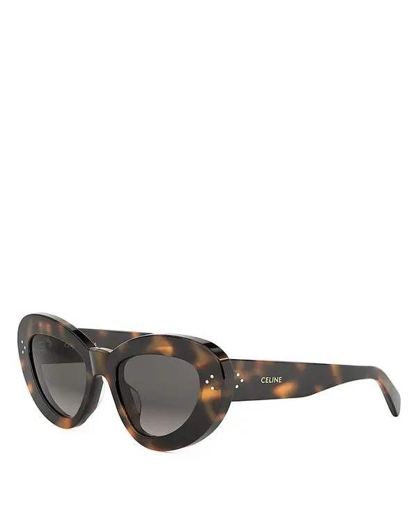 Celine Havana 3 Dots Cat Eye Sunglasses - Havana/brown