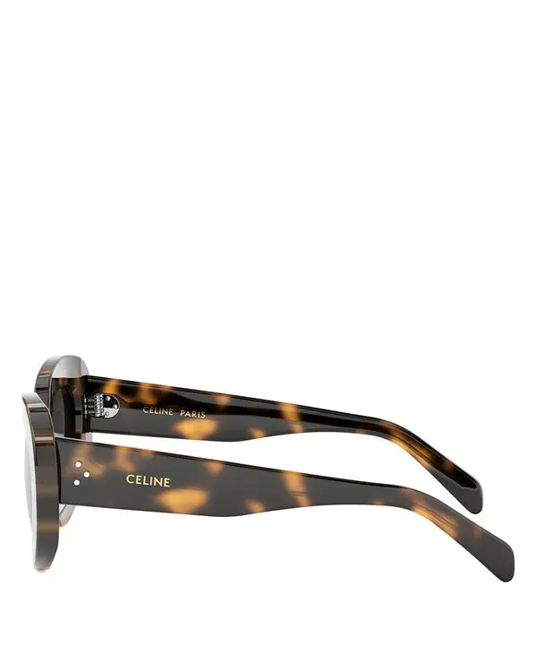 Celine Havana 3 Dots Cat Eye Sunglasses - Havana/brown