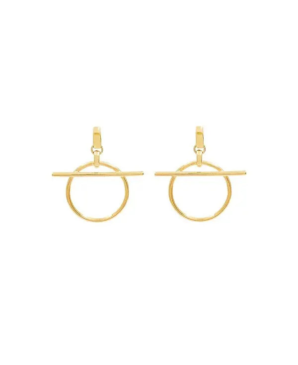 CXC Origins Slim Clip-on Earrings - Gold