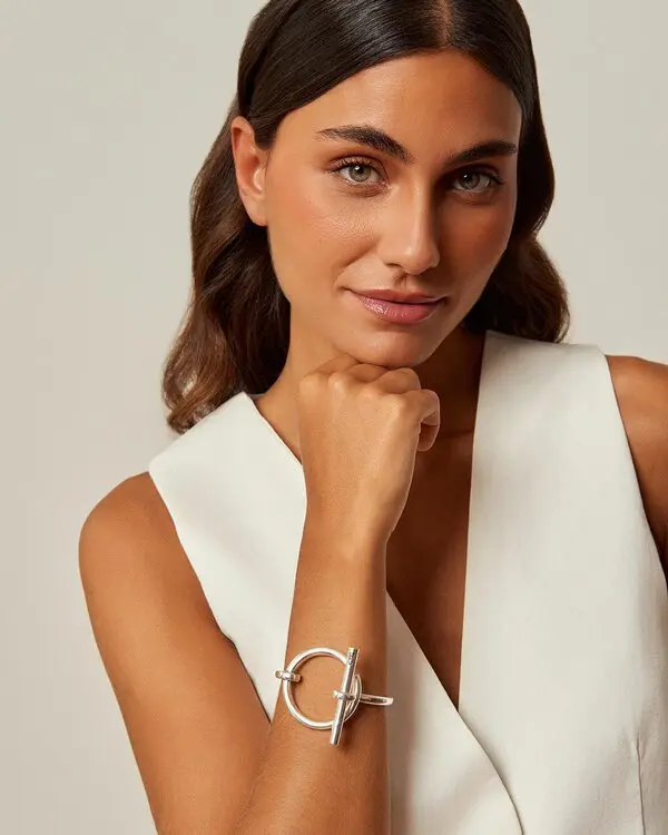 CXC Origins Bangle - Silver