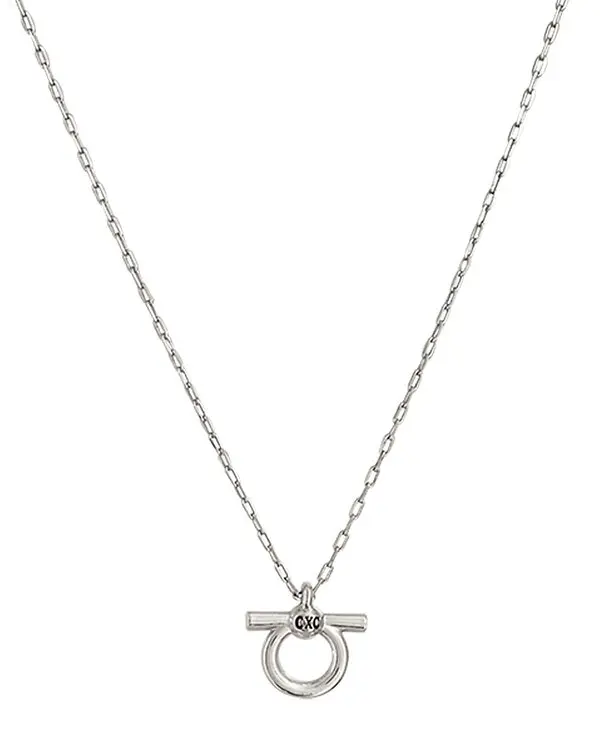 CXC Mini Omega Necklace - Silver