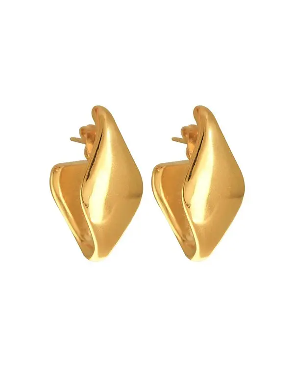 CXC Stud Earrings - Gold
