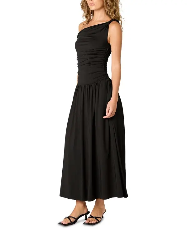 karina drop waist dress Karina Low Halter Neck Midi Sundress by free-est at Free People in Green, Size: M