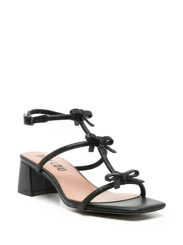 BIBI LOU Leather Sandals - Black