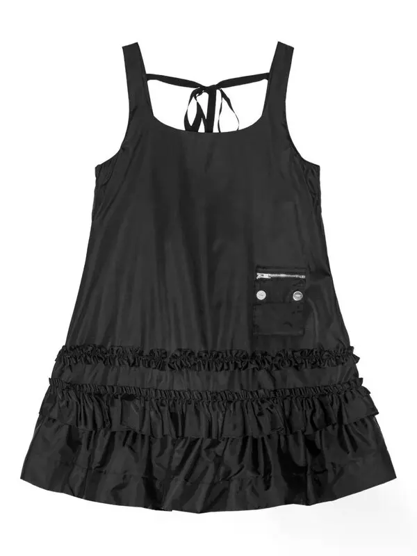 GANNI Poplin Dress - Black