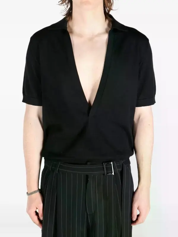 LGN LOUIS GABRIEL NOUCHI Fine-knit T-shirt