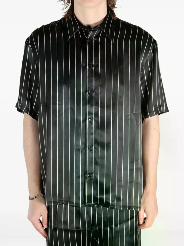 LGN LOUIS GABRIEL NOUCHI Pinstriped Shirt