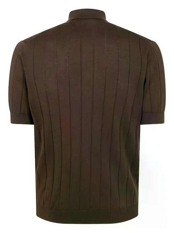 FILIPPO DE LAURENTIIS Knitted Polo Shirt