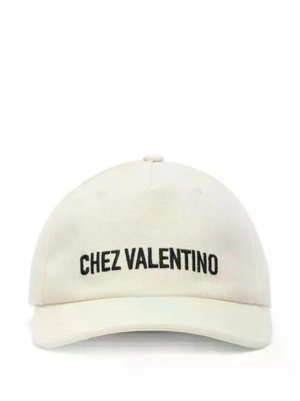 Valentino Garavani Chez Cotton Baseball Cap