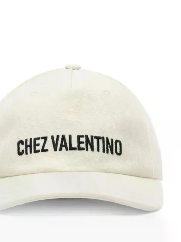Valentino Garavani Chez Cotton Baseball Cap