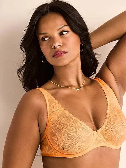 Victoria's Secret Adore Me Winona Unlined Demi Bra - Orange