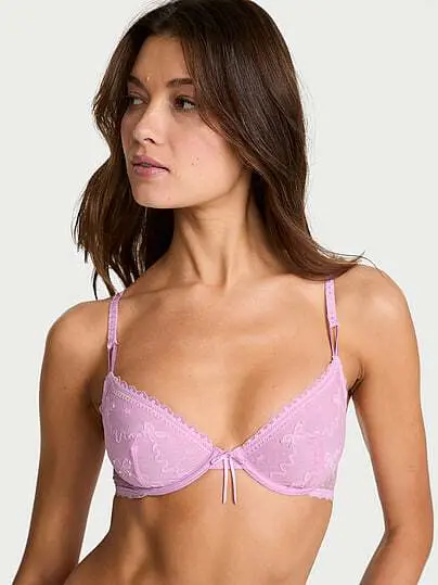Victoria's Secret Sexy Tee Lacie Unlined Demi Bra - Purple