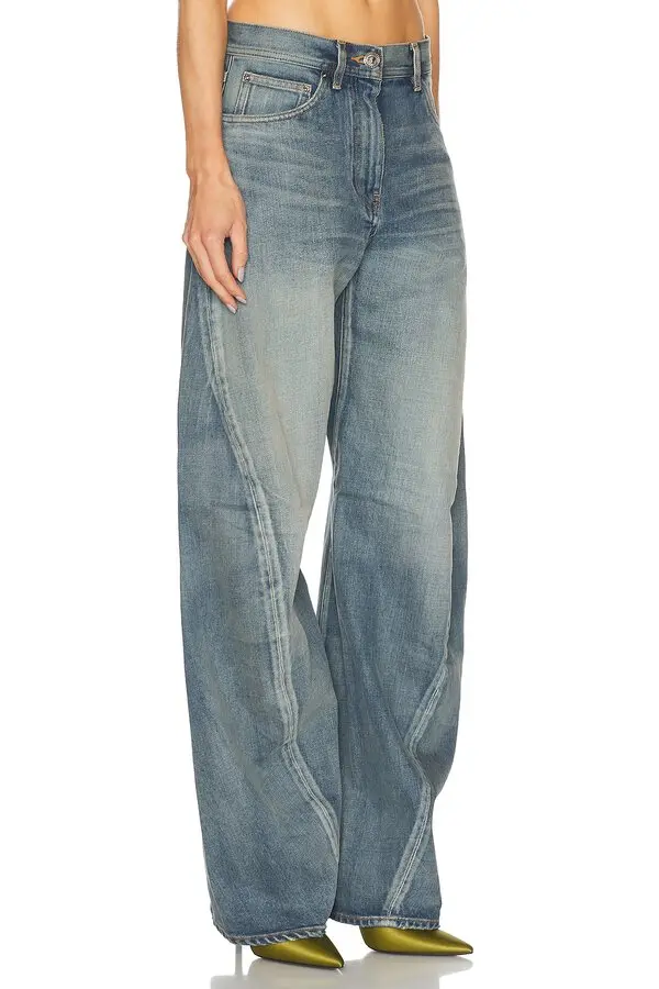 Versace Wide Leg Jeans