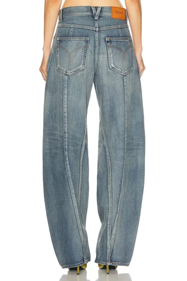 Versace Wide Leg Jeans