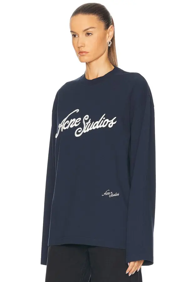 Acne Studios Crew Sweater - Deep Blue