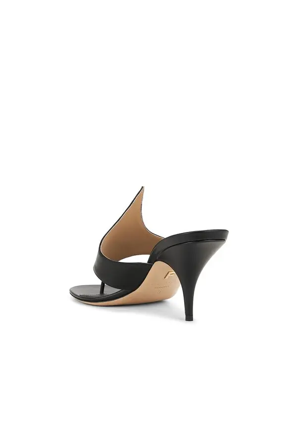 FERRAGAMO Lyrai Sandal - Nero