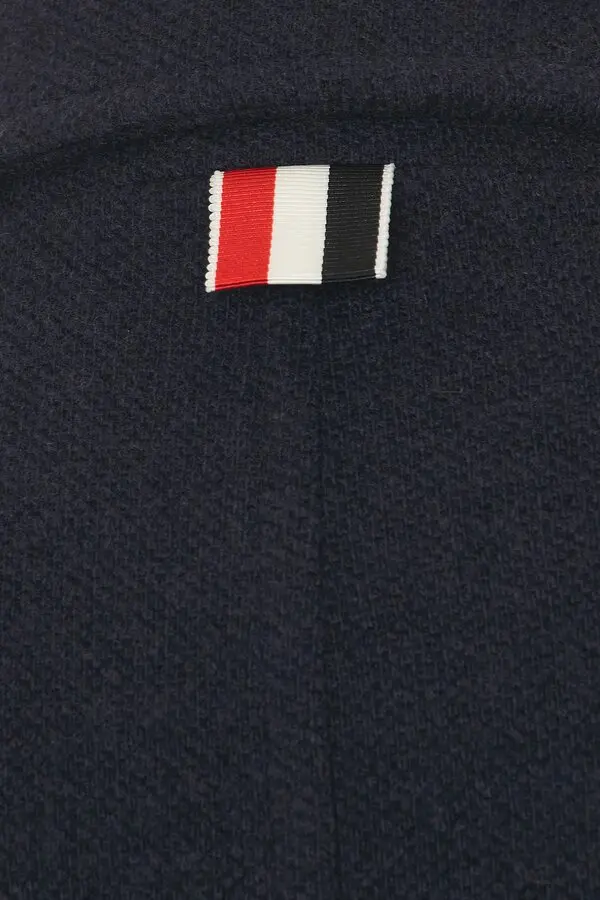 Thom Browne Sack Wool Jacket - Navy