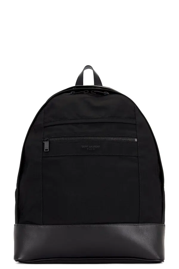 Saint Laurent City Backpack - Black