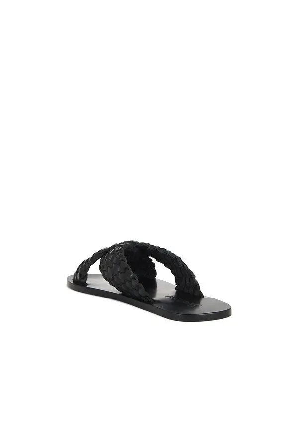 Saint Laurent Party Flat Sandal