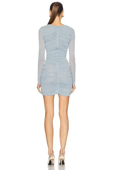 Marianna Senchina Flower Bloom Mini Dress