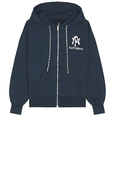 NO PROBLEMO Zip Through Hoodie