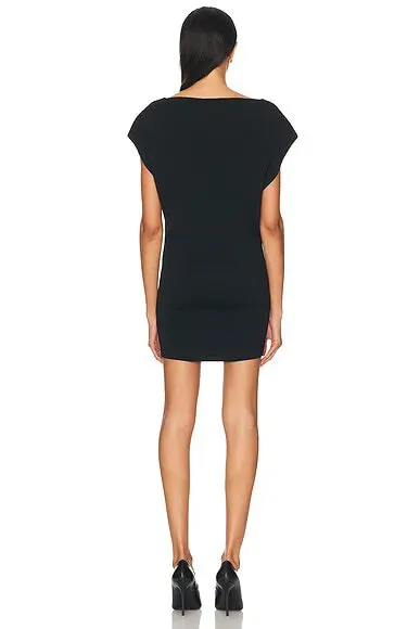 EAVES Rebecca Mini Dress - Black