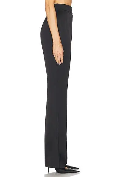 Alexandre Vauthier Satin Tailoring Pant - Black