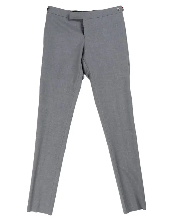 Thom Browne Wool Blend Straight Leg Pants