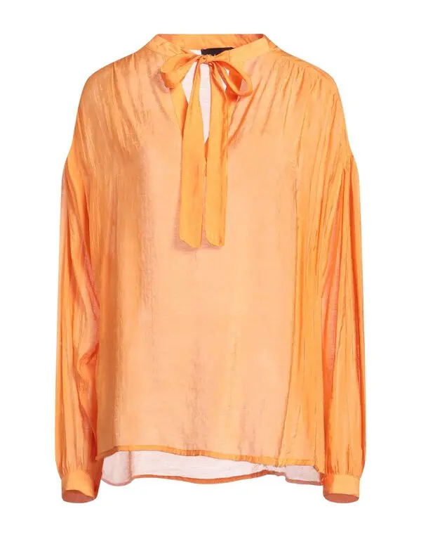 GAËLLE PARIS Woven Bow Blouse
