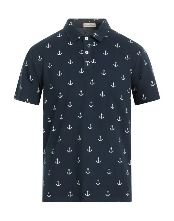 CASHMERE COMPANY Polo Shirt Size Cotton