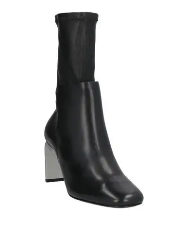 JIL SANDER Leather Sock Ankle Boots