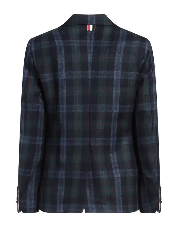 Thom Browne Single-breasted Tartan Blazer