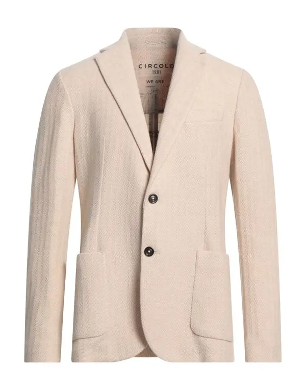 CIRCOLO 1901 Blazer Size Virgin Wool - Beige