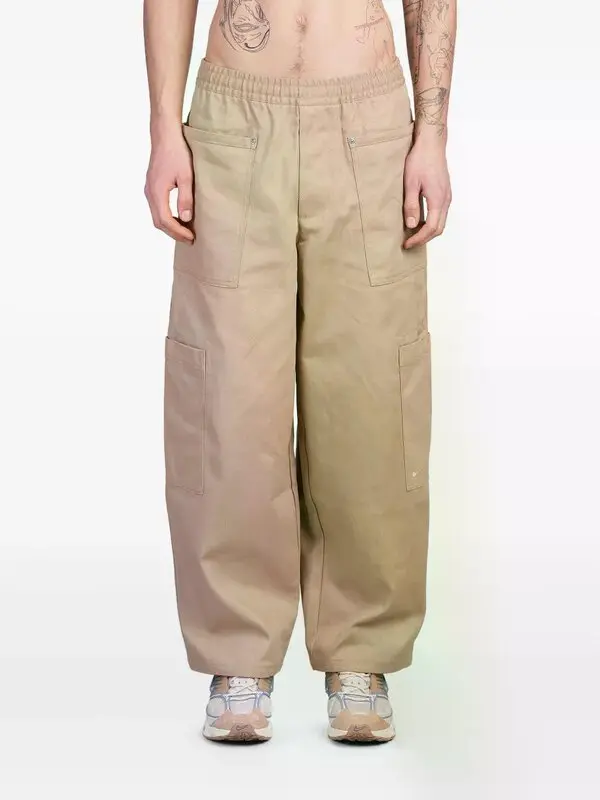 Nike Cotton Wide-leg Trousers