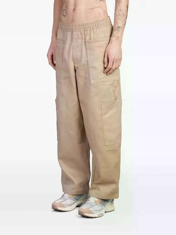 Nike Cotton Wide-leg Trousers