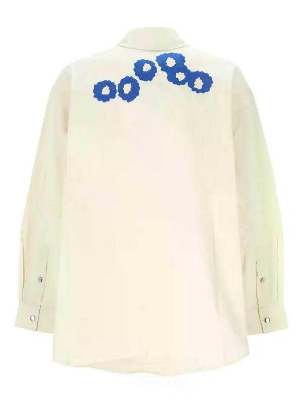 AUTRY Embroidered Shirt - Neutrals