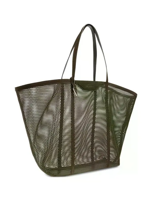 Attico Tote Bag With Cut-out Detailing - Green
