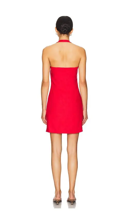 SELMACILEK Button Detail Mini Dress